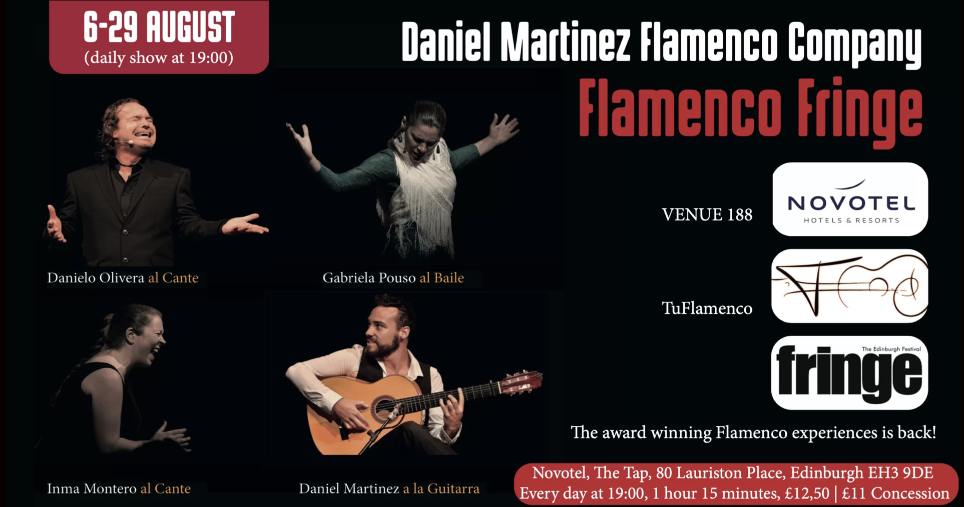 FLAMENCO FRINGE (Daniel Martinez Flamenco Company & TuFlamenco) - TUFLAMENCO - The Search of El ...